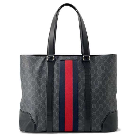 Gucci | Bags | Gucci Black Bag Gg Tote Sherry Supreme | Poshmark